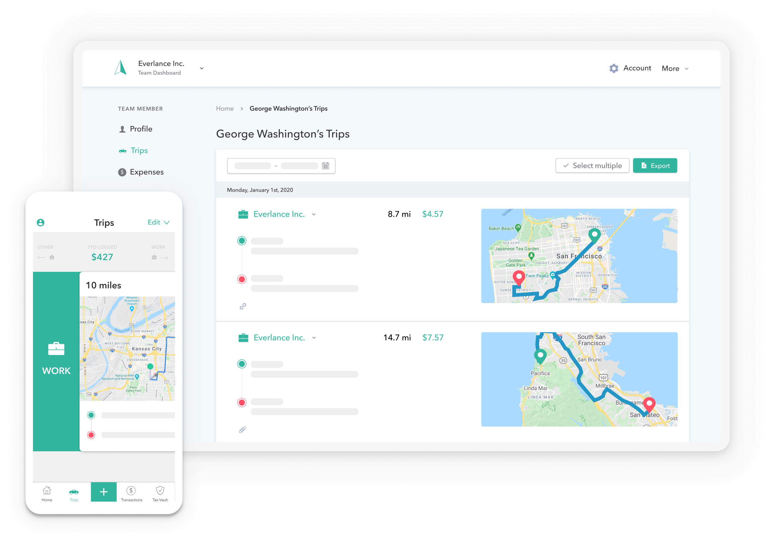 Everlance | Modern mileage and expense management